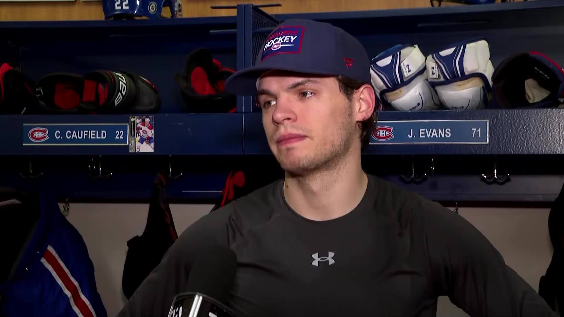 Point de presse de Jake Evans