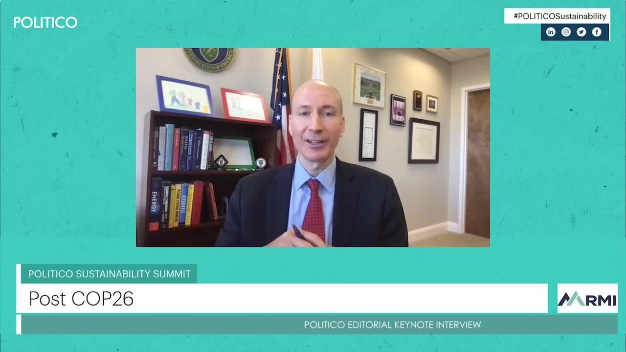 David Turk discuses US/China joint declaration - POLITICO