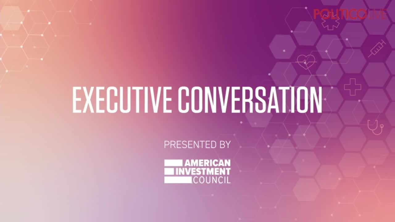 AIC Executive Conversation - POLITICO