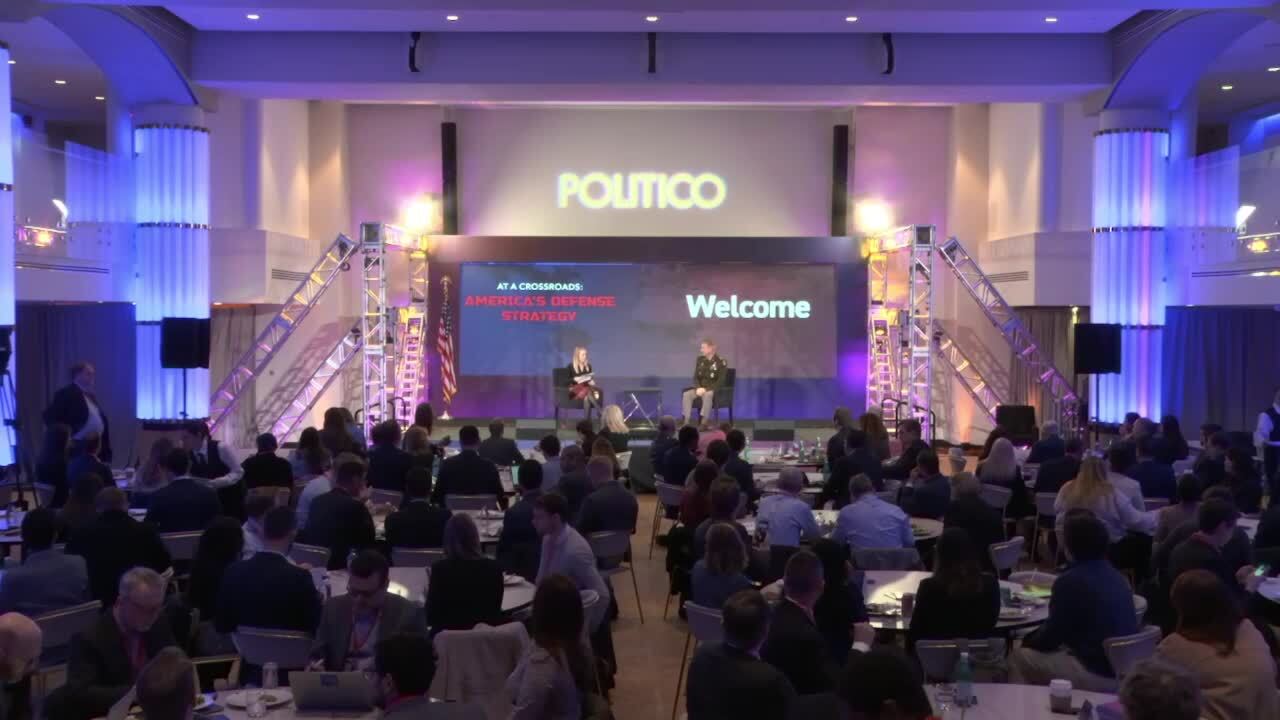 Keynote Conversation with Gen. James C. McConville, 40th U.S. Army ...