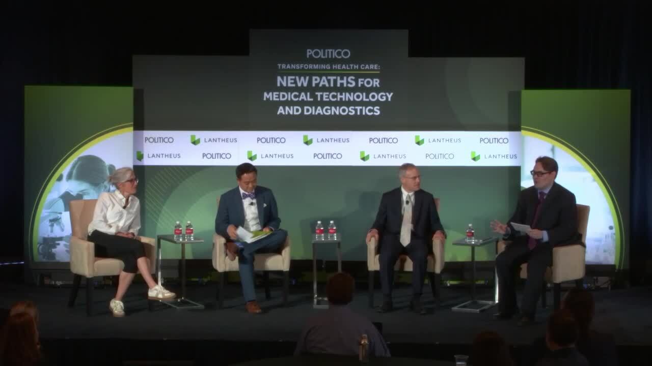 Panel Conversation at POLITICO's Transforming Health Care: New Paths ...