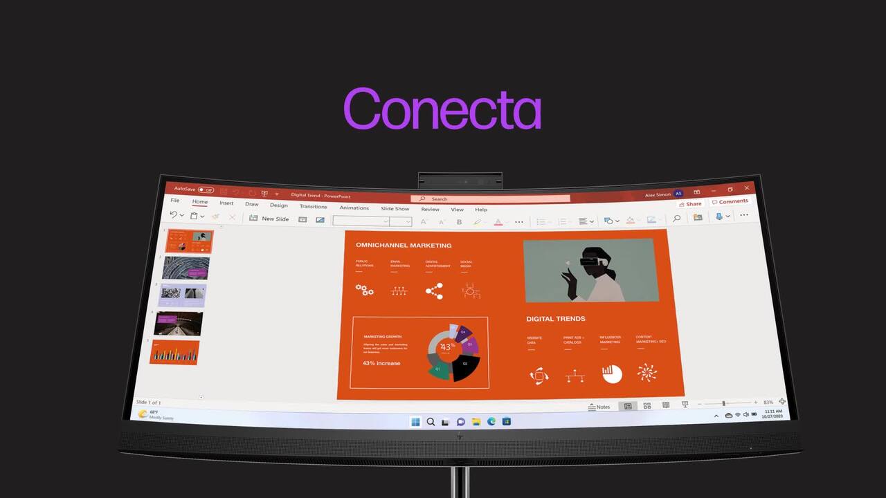 HP_Series 7_Pro_40_5K2K_Conferencing_Monitor_740pm_Silver_Product_Demo ...