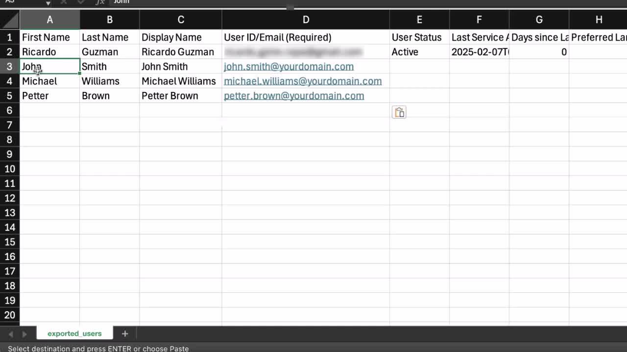 Webex - Add Multiple Users in Control Hub Using the CSV Template ...