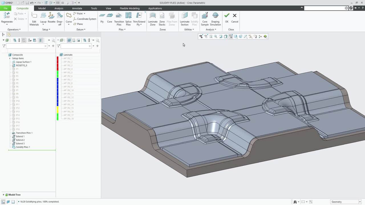 Composite Part Design and Manufacturing | PTC