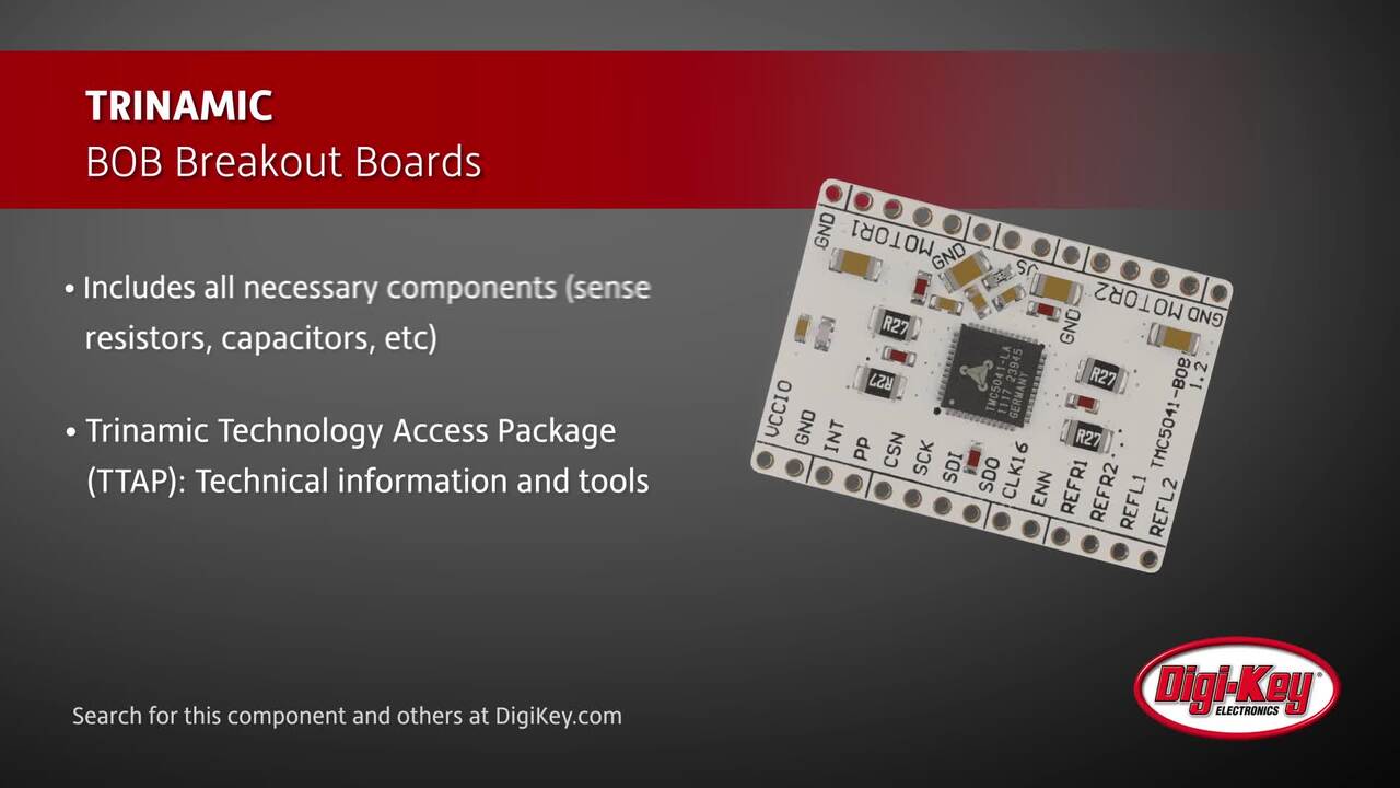 BOB - Breakout Boards - TRINAMIC | DigiKey