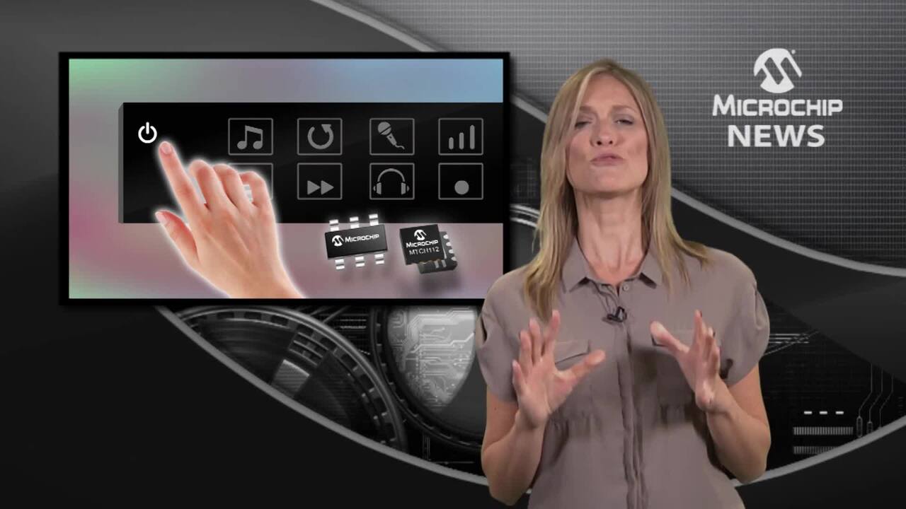 Microchip Expands Mtouch™ Sensing Portfolio With Turnkey Controllers