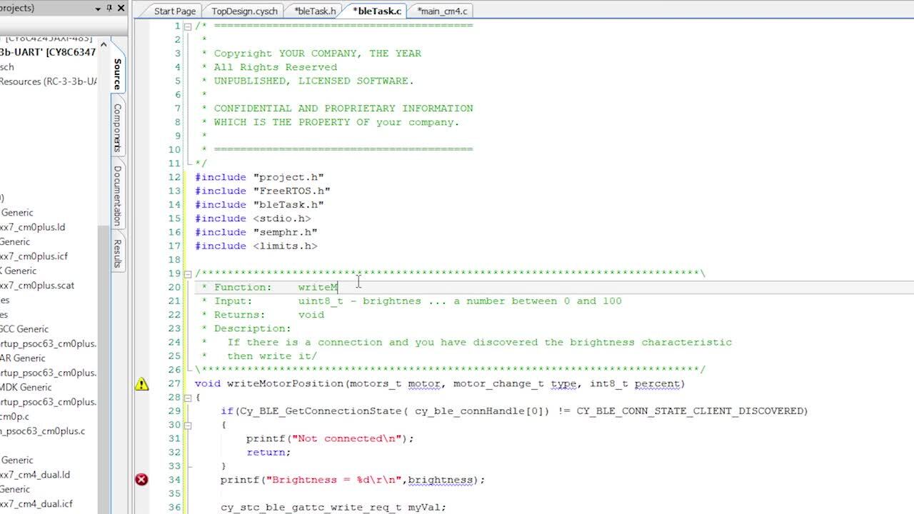 PSoC 6 101: Lesson 3-3b Implementing UART to Remote Control | DigiKey