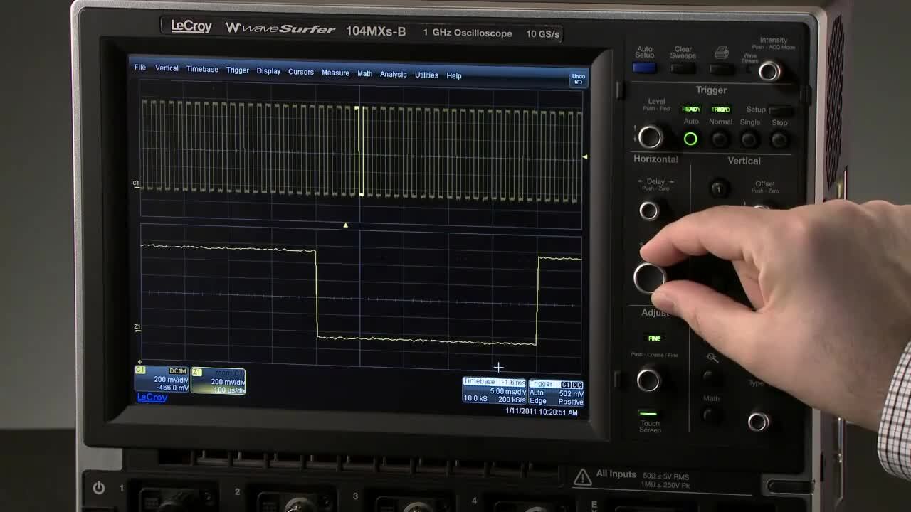 WaveSurfer Zoom in for Waveform Details | DigiKey