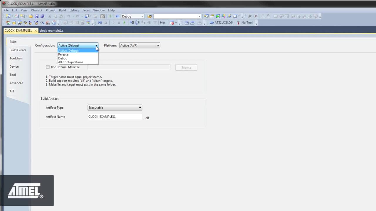 Build a Project in Atmel Studio 6 | DigiKey