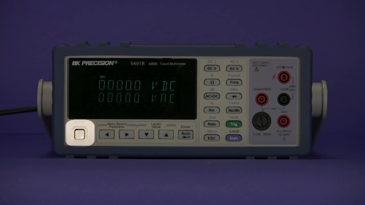 Model 5491B - 50,000 Count True RMS Bench Digital Multimeter | DigiKey