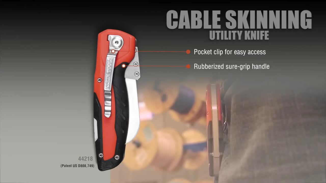 Cable Skinning Knife - Klein Tools | DigiKey