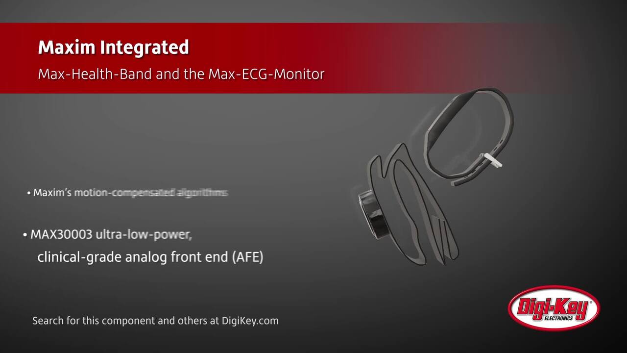 DD-MAX HEALTH BAND & ECG MONITOR | DigiKey
