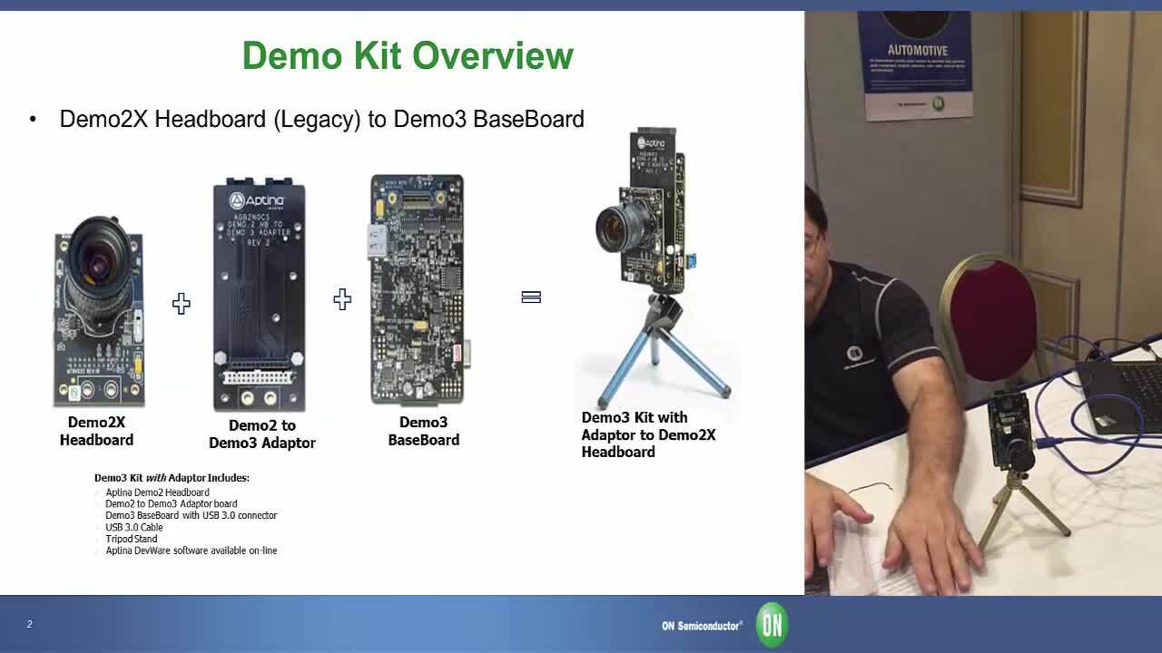 Features and Set-up of the Mainstream CMOS Image Sensor Demo Boards ...