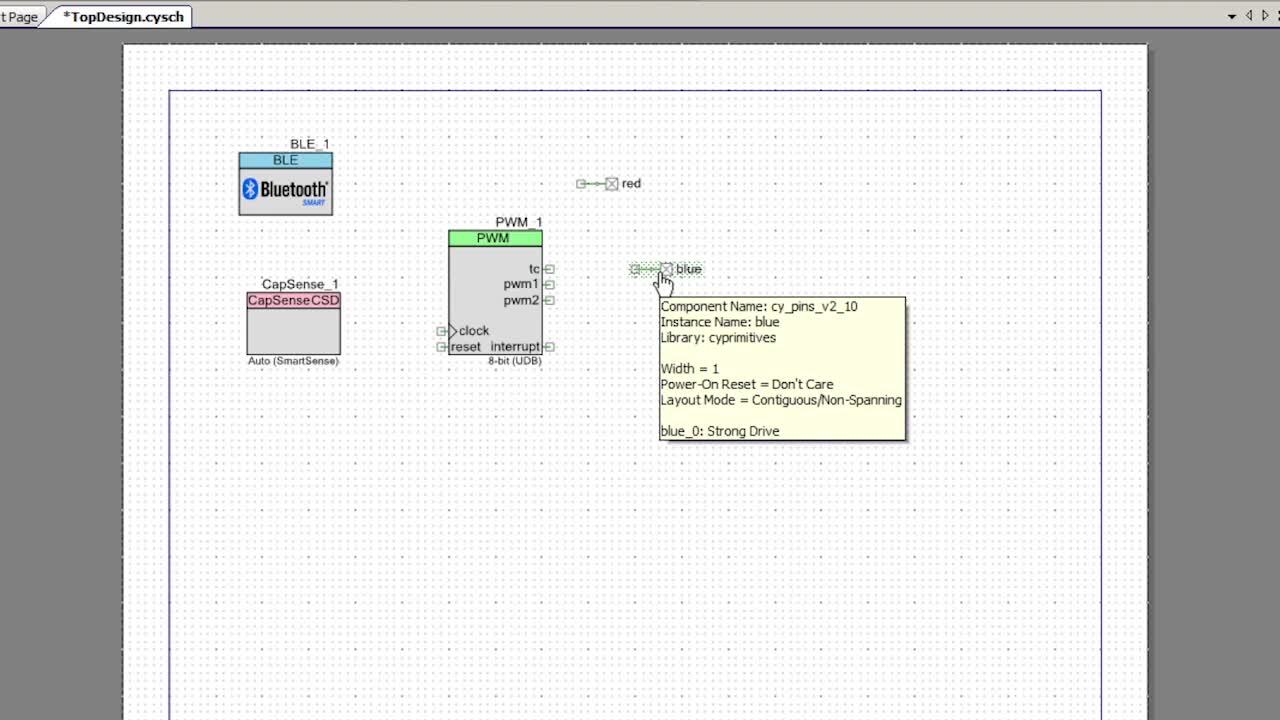 How to Create a PSoC BLE App: Lesson 2 Configure the CapSense Component | DigiKey