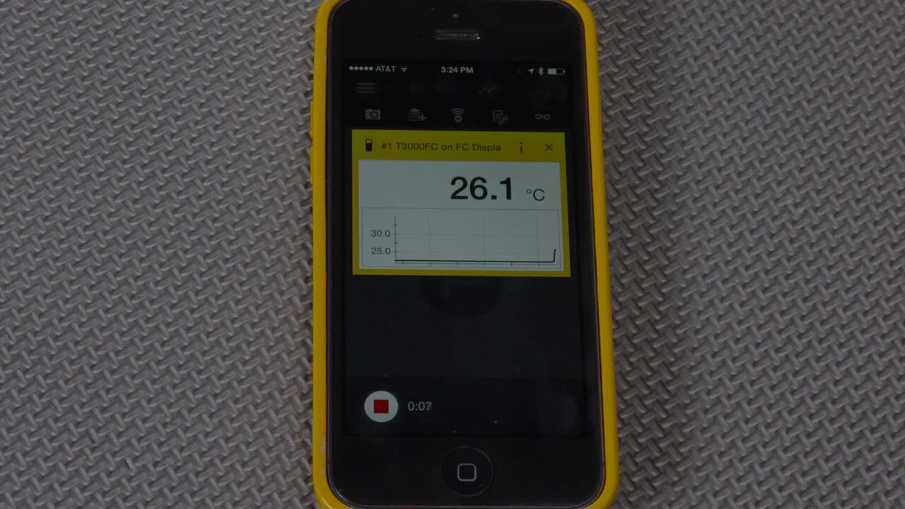 How to record measurements and graphs using the Fluke Connect™ app ...