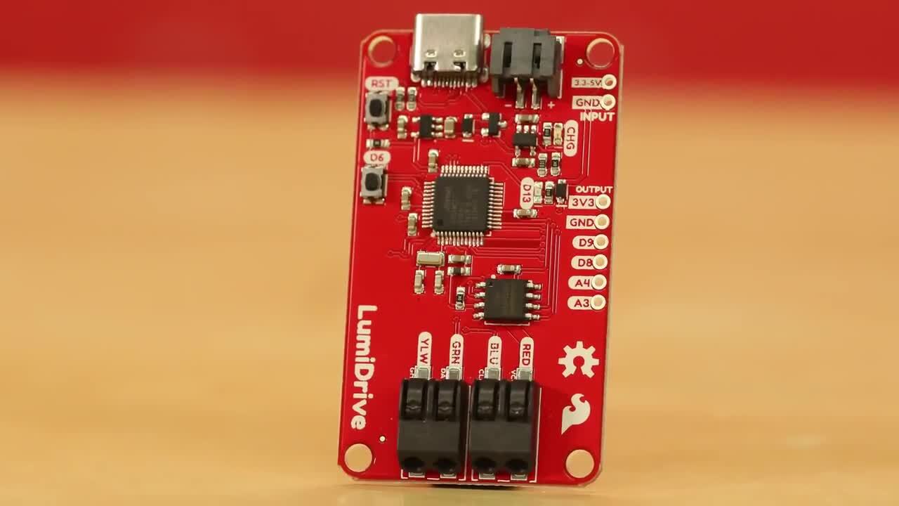 Product Showcase Sparkfun Lumidrive Led Driver And Lumini Led Rings