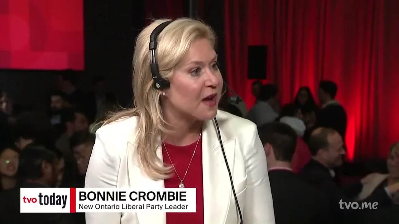Bonnie Crombie Wins Leadership of Ontario's Liberal Party | TVO Today