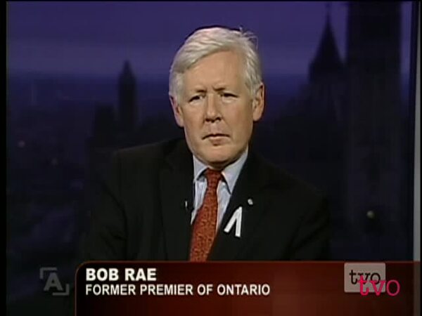 Bob Rae: Reflecting on 'Rae Days', 2009 | TVO Today