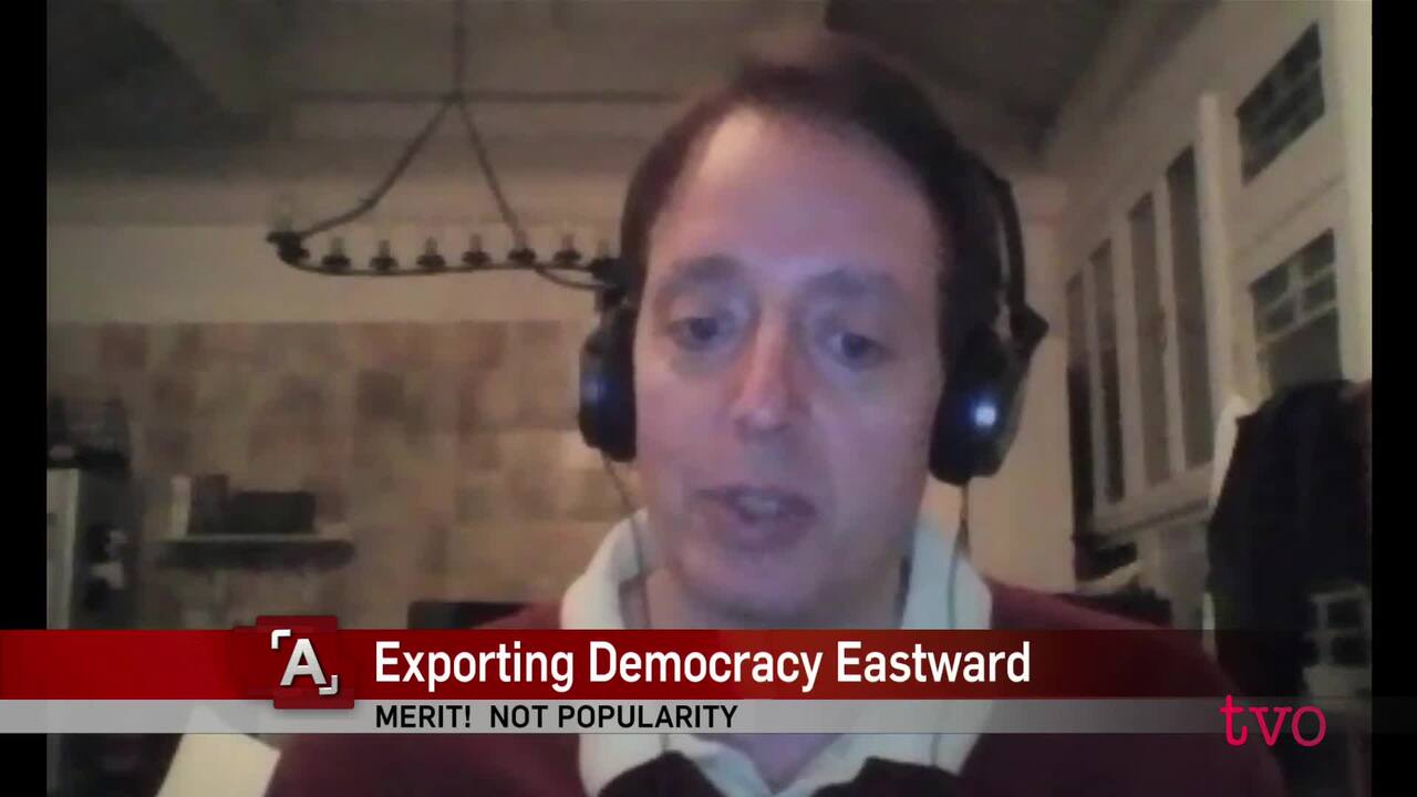 Daniel A. Bell: Exporting Democracy Eastward | TVO Today