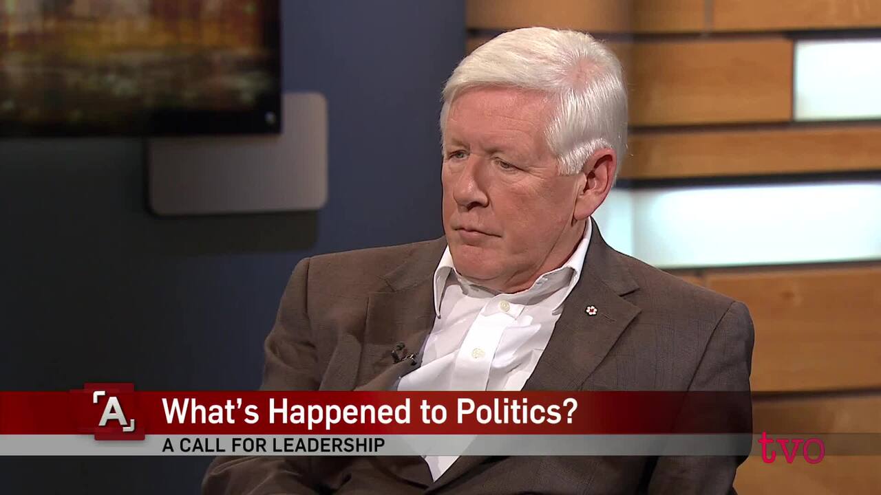 Bob Rae: What's Happened to Politics? | TVO Today