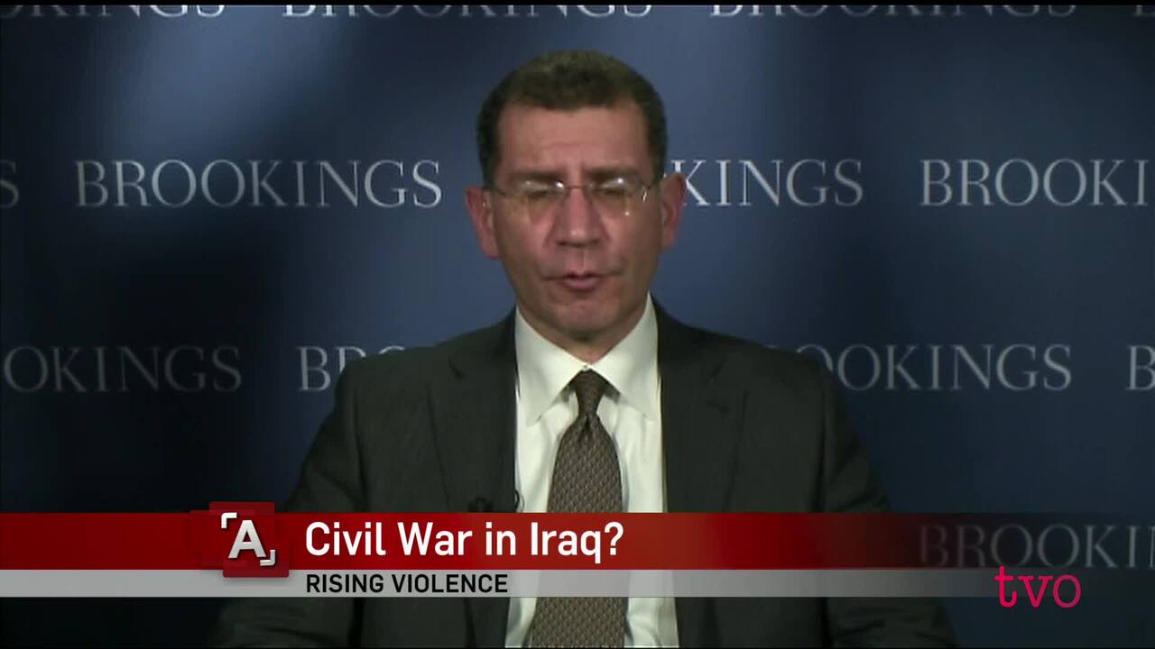 Kenneth Pollack: Civil War in Iraq? | TVO Today
