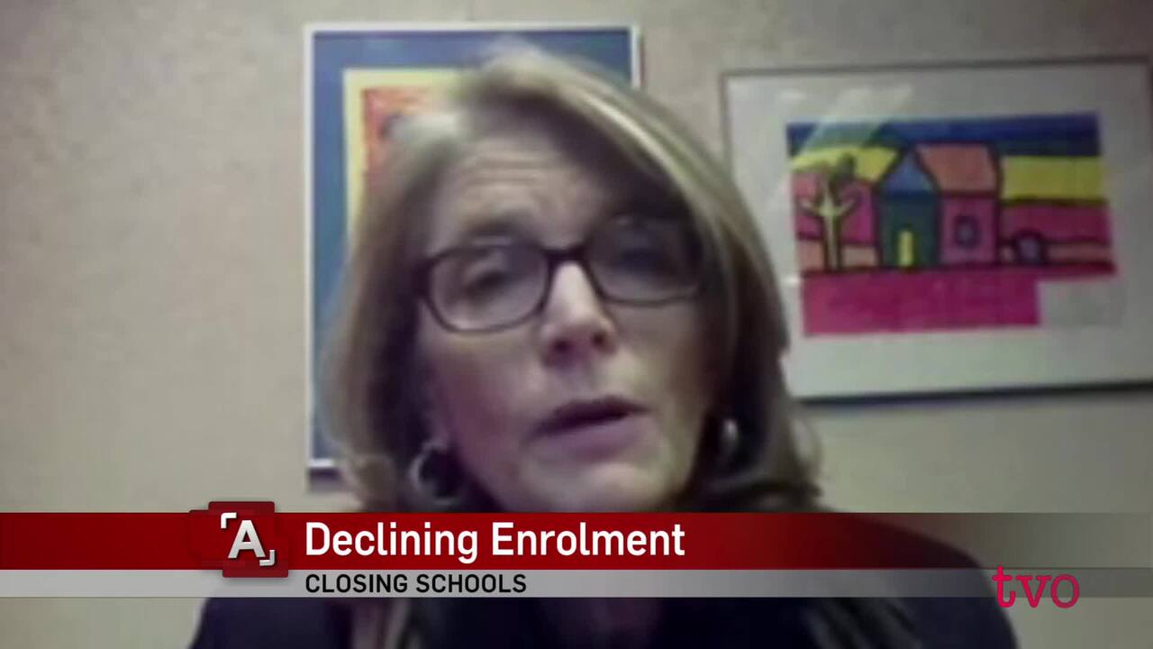 Annie Kidder: Declining School Enrolment | TVO Today