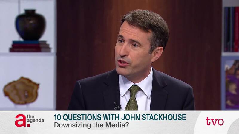 10 Questions with John Stackhouse | TVO Today