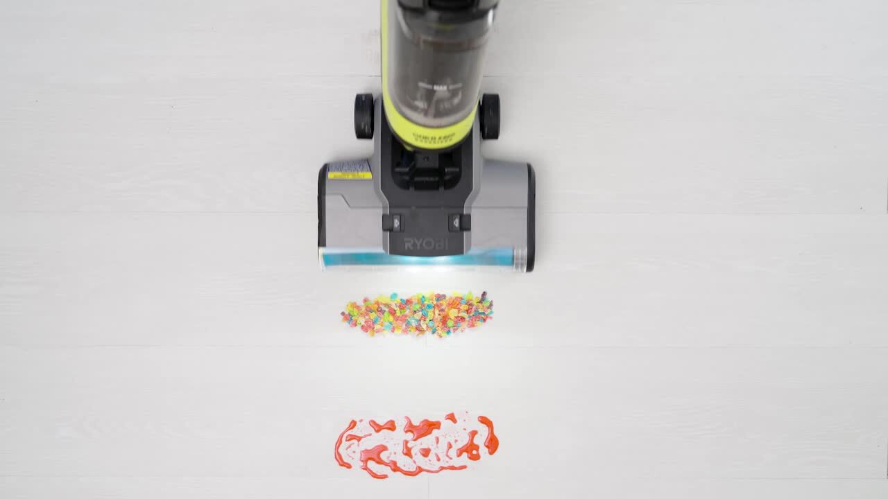 RYOBI ONE+ HP 18V Cordless SWIFTClean Wet/Dry Stick Mop and Vacuum ...