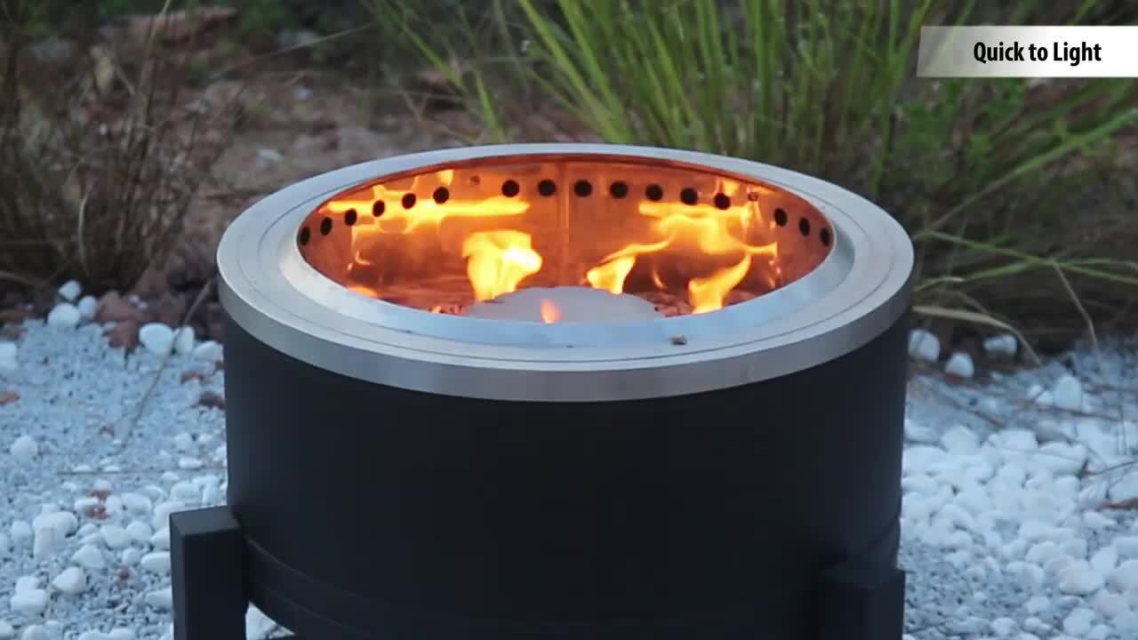Fire Pit Ash Pan Pit Boss 10730 45 Inch Wood Fire Pit/Grill With 483