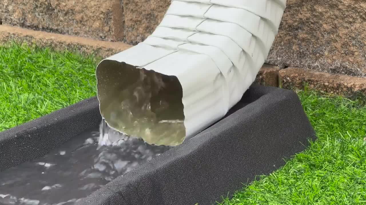 Home Depot Downspout Splash Block