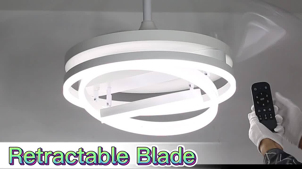 Oaks Aura Wesley 42in. Indoor LED White DIY Shape Retractable Ceiling ... Oaks Aura Wesley 42in. Indoor LED White DIY Shape Retractable Ceiling ...