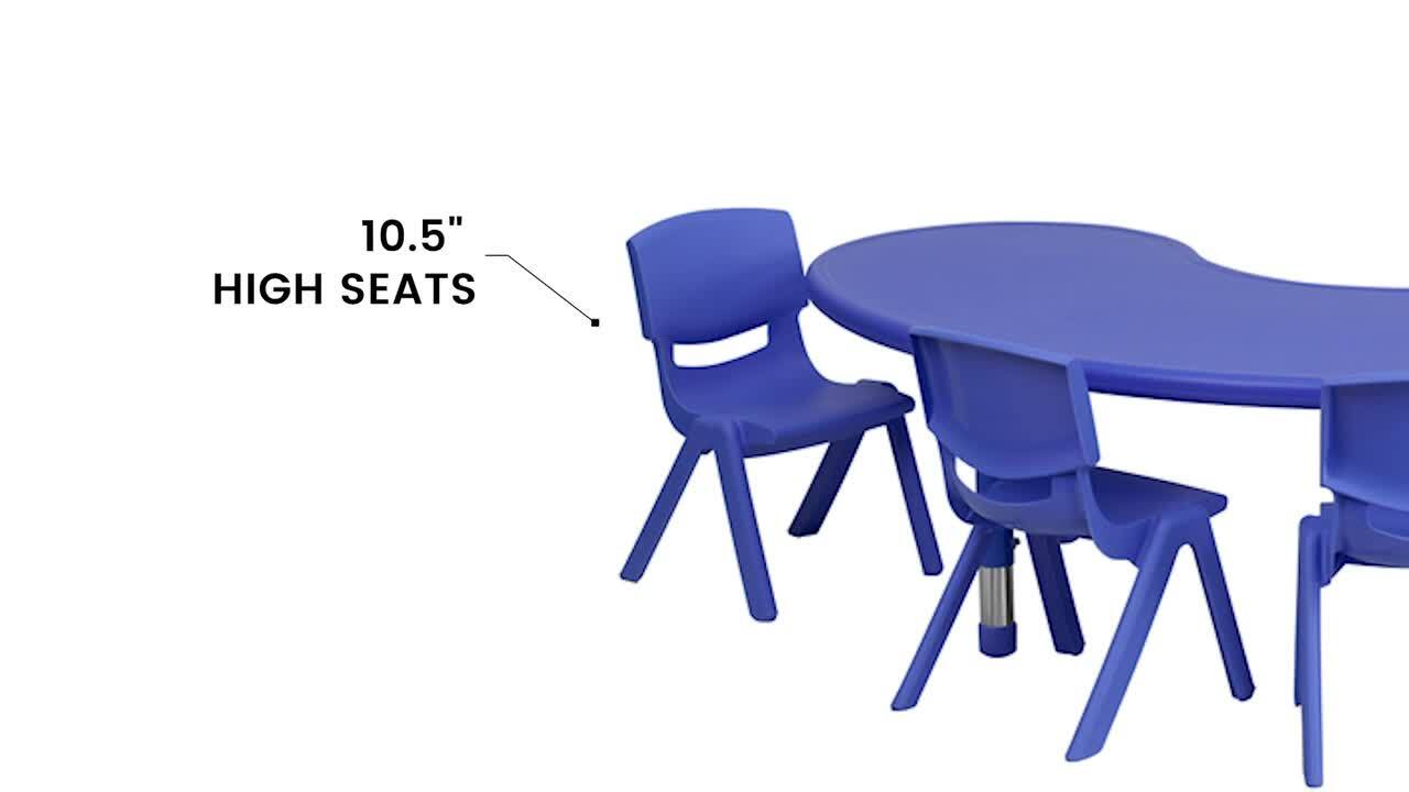 Half Moon Classroom Table