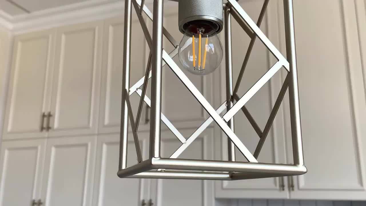 Mini Cage Pendant Lights