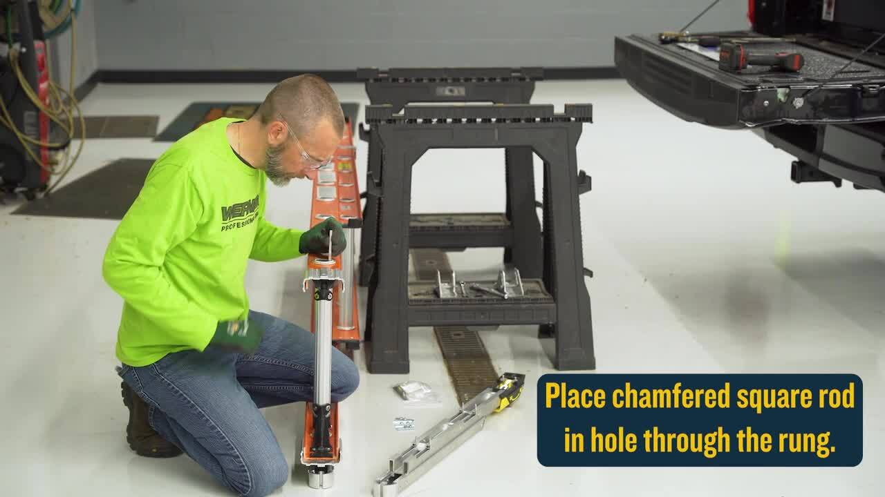 Werner Level Safe Pro Automatic Leveling Accessory for Extension ...