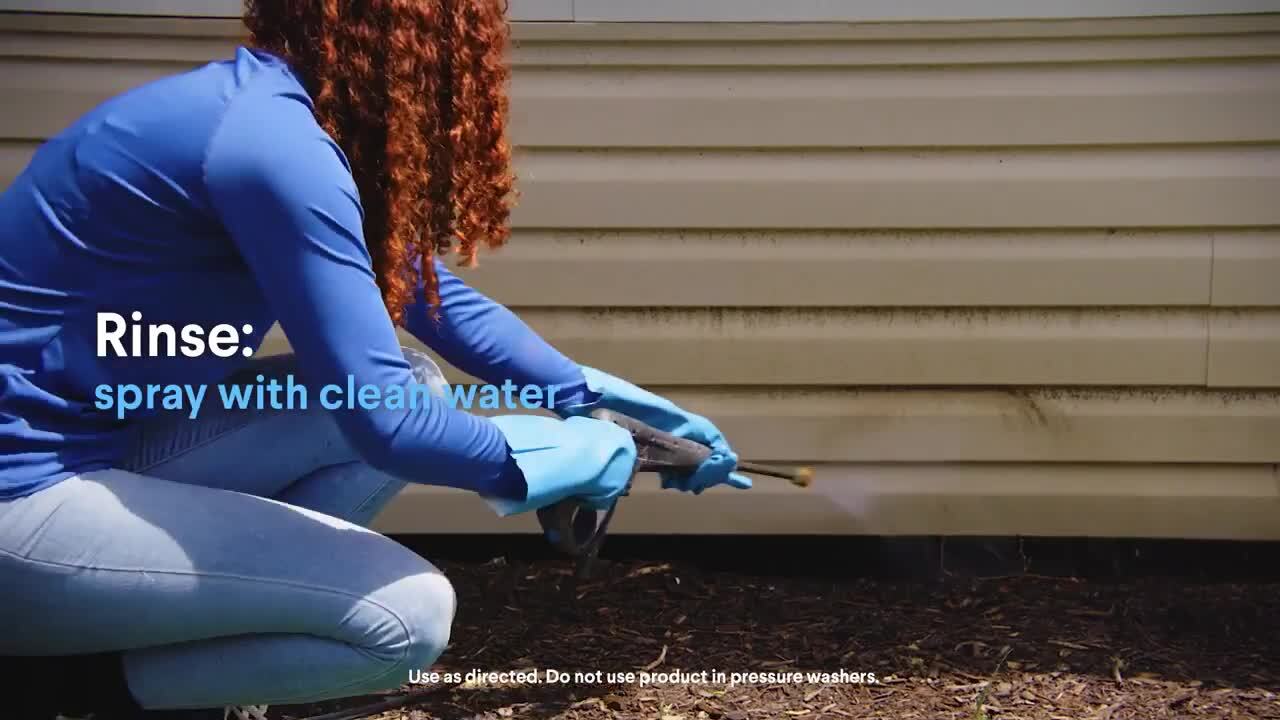 Clorox 81 oz. Pro Results Concentrated Liquid Outdoor Bleach Cleaner ...