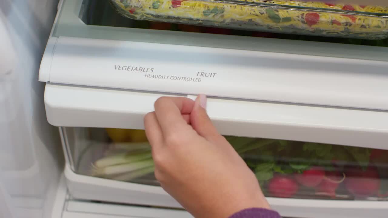 Whirlpool 14.3 cu. ft. Top Freezer Refrigerator in White WRT104TFDW ...