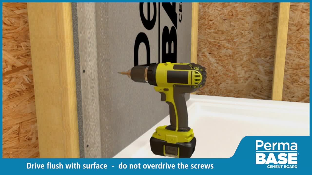 Permabase 1/2 in. x 3 ft. x 5 ft. Cement Board 50000056 - The Home Depot