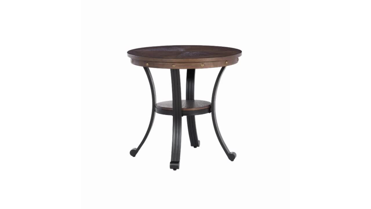 Kendra Round multitool Pedestal End