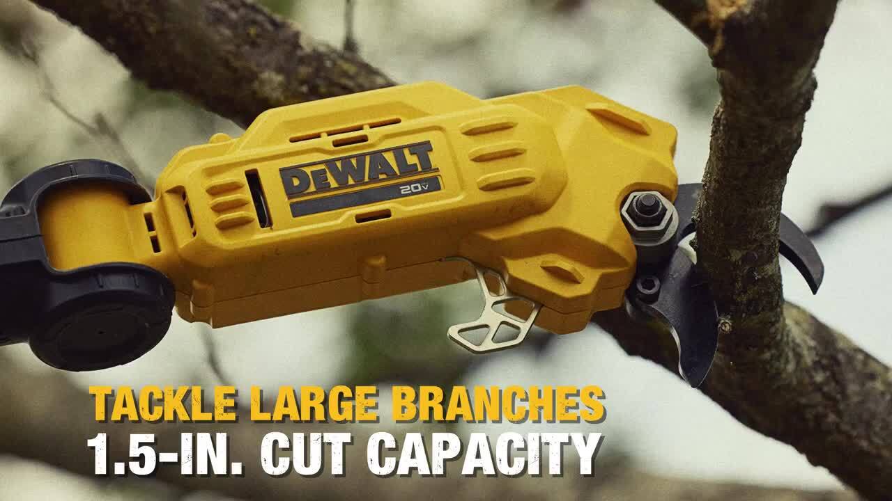 DEWALT 20V MAX Cordless Battery Powered Pole Pruner (Tool Only) DCPPR320B - The Home Depot