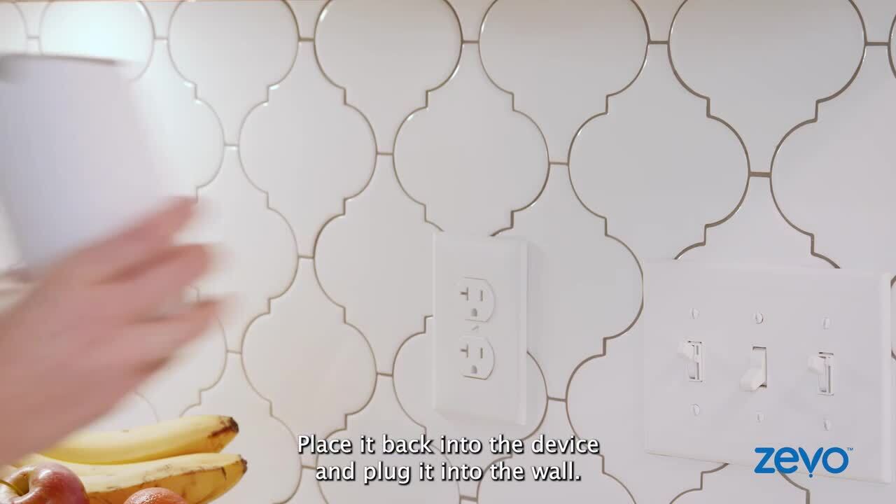 ZEVO Indoor Flying Insect Trap Refill Cartridges Multi-Pack (4-Count ...