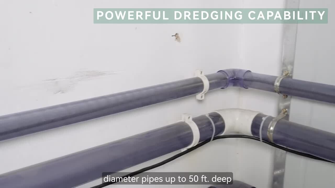 Husky 5/16 in. x 50 ft. Cable Drum Auger 68292 - The Home Depot