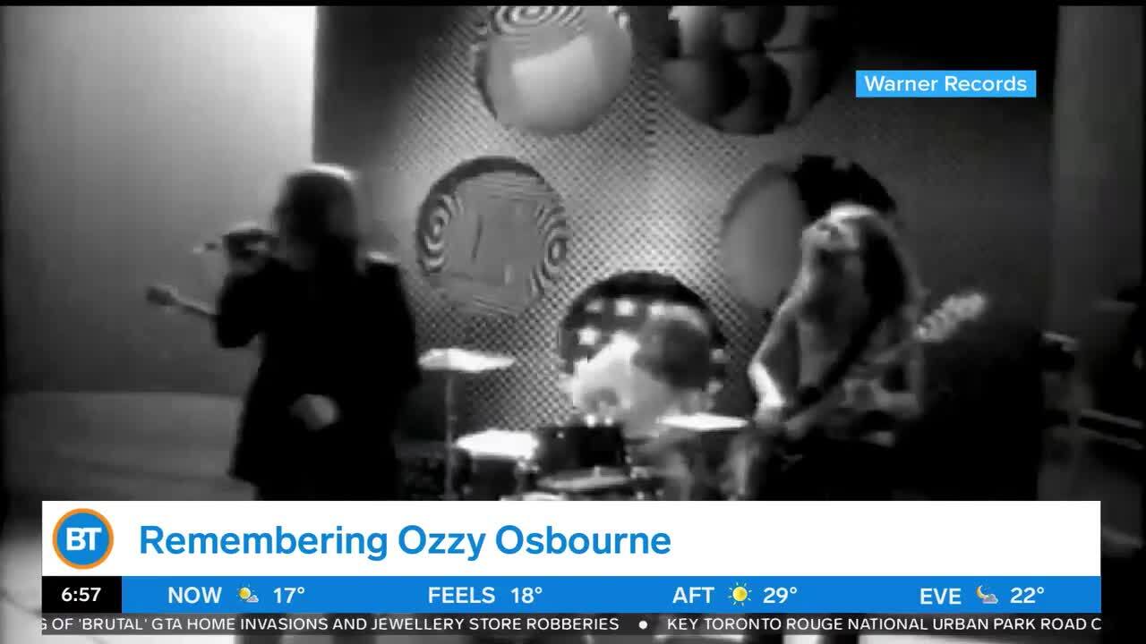 Rock icon Ozzy Osbourne has passed at 76 – Breakfast Television