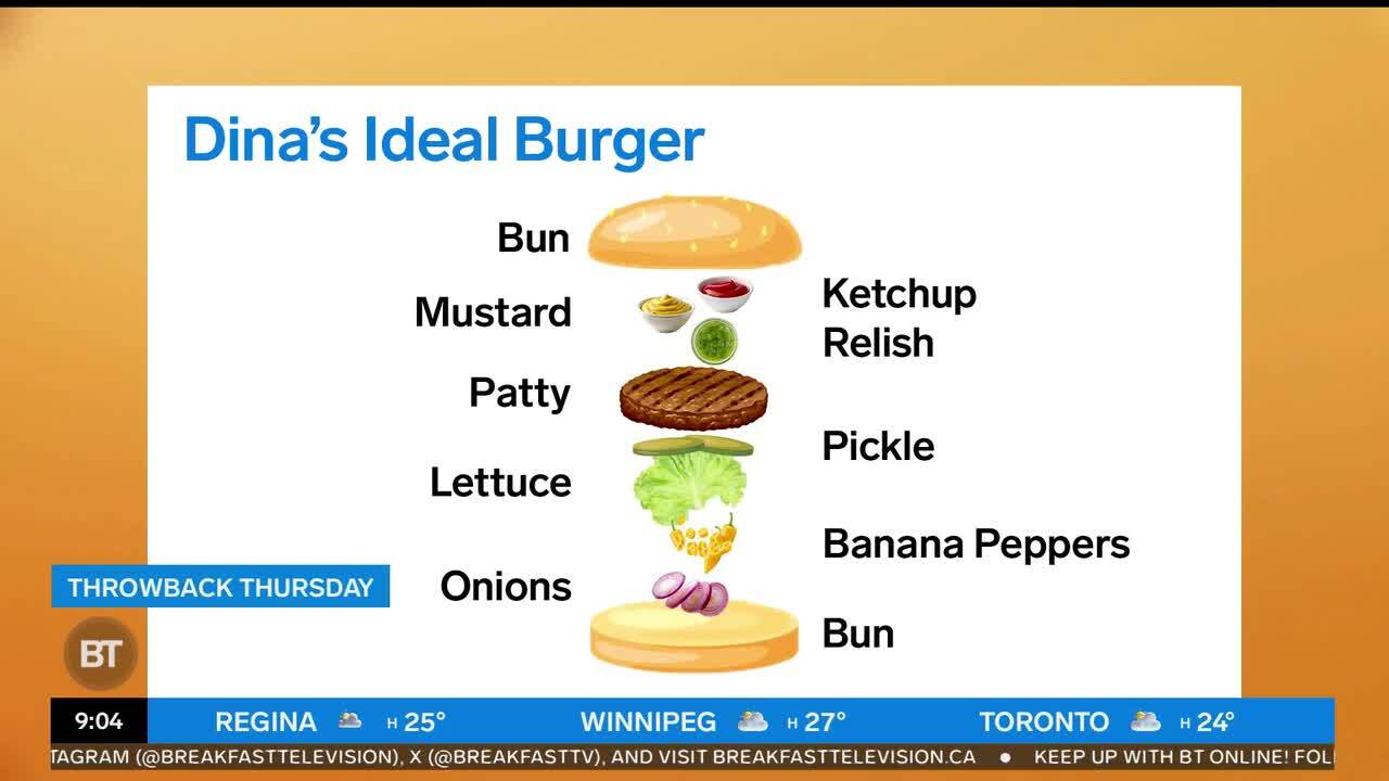 Throw Back Thursday: What’s YOUR ideal burger? – Breakfast Television