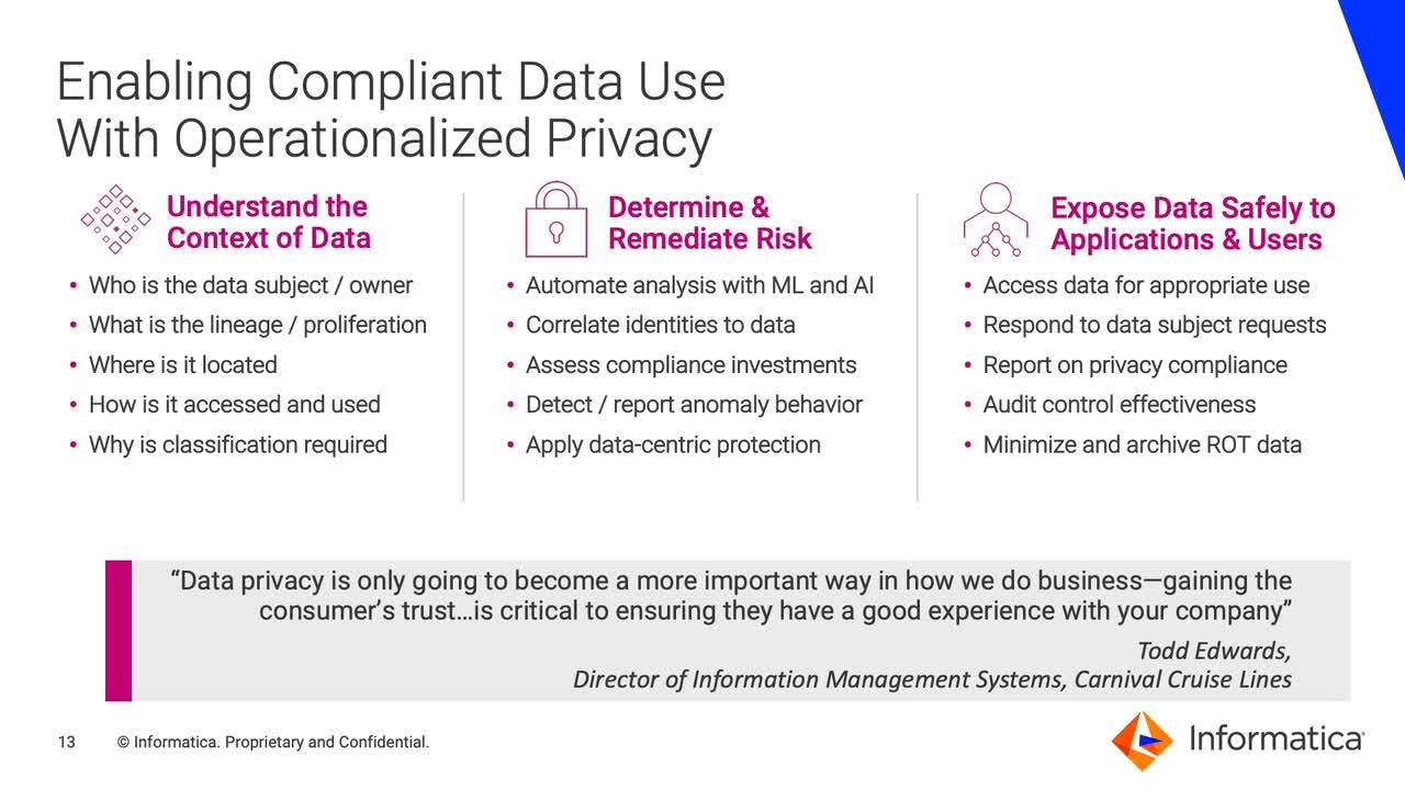 Informatica MDM 360 & Data Governance Summit - Informatica Videos ...