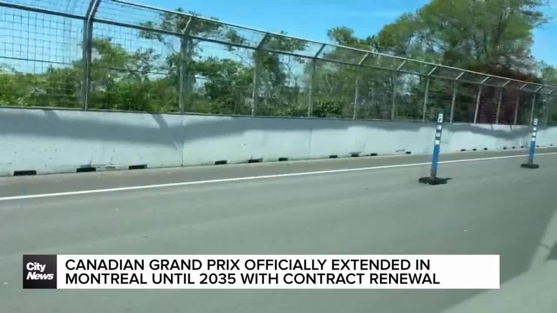Canadian Grand Prix extended until 2035 in Montreal