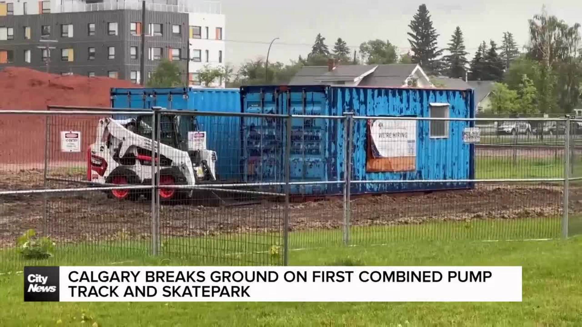 Calgary breaks ground on first combined pump track and skatepark