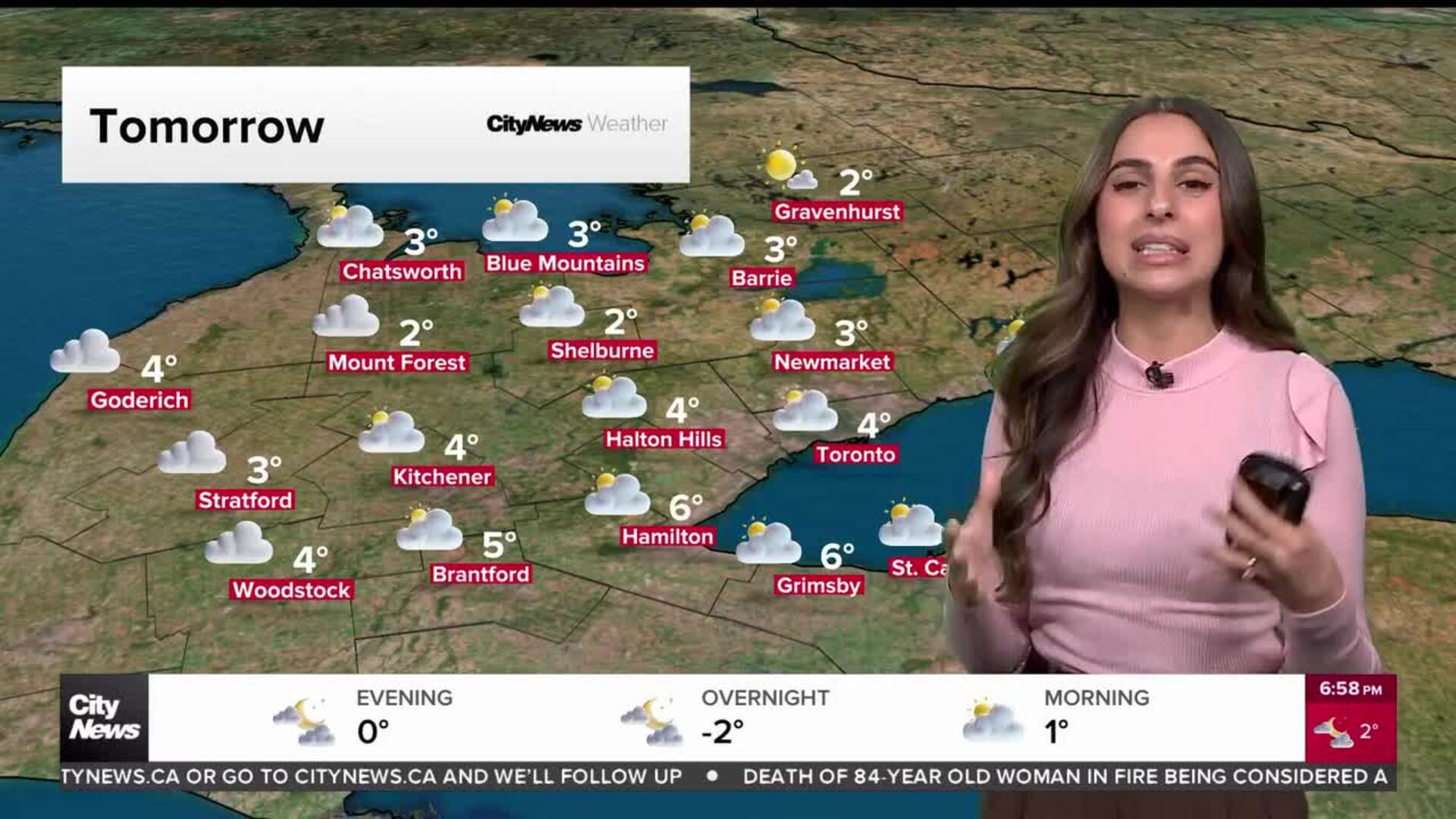 Below seasonal temperatures expected to continue this week