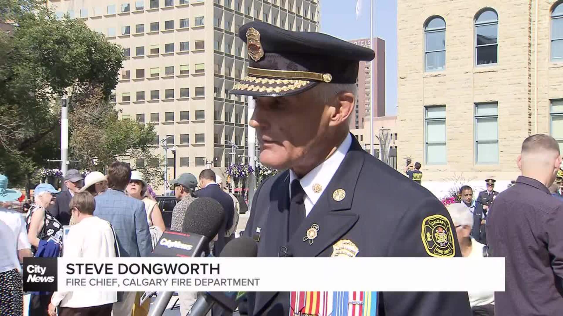 Calgary Fire Department honours fallen members in annual memorial ceremony