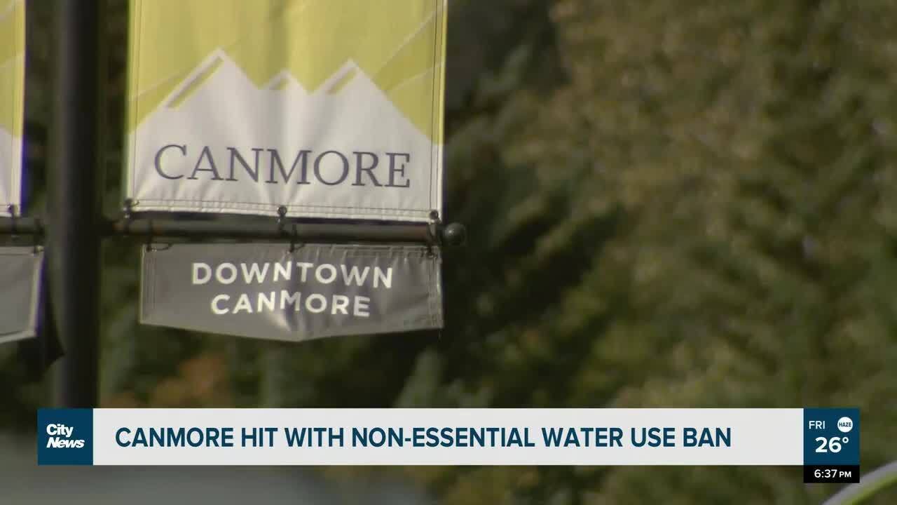 Canmore hit with non-essential water use ban | CityNews Calgary