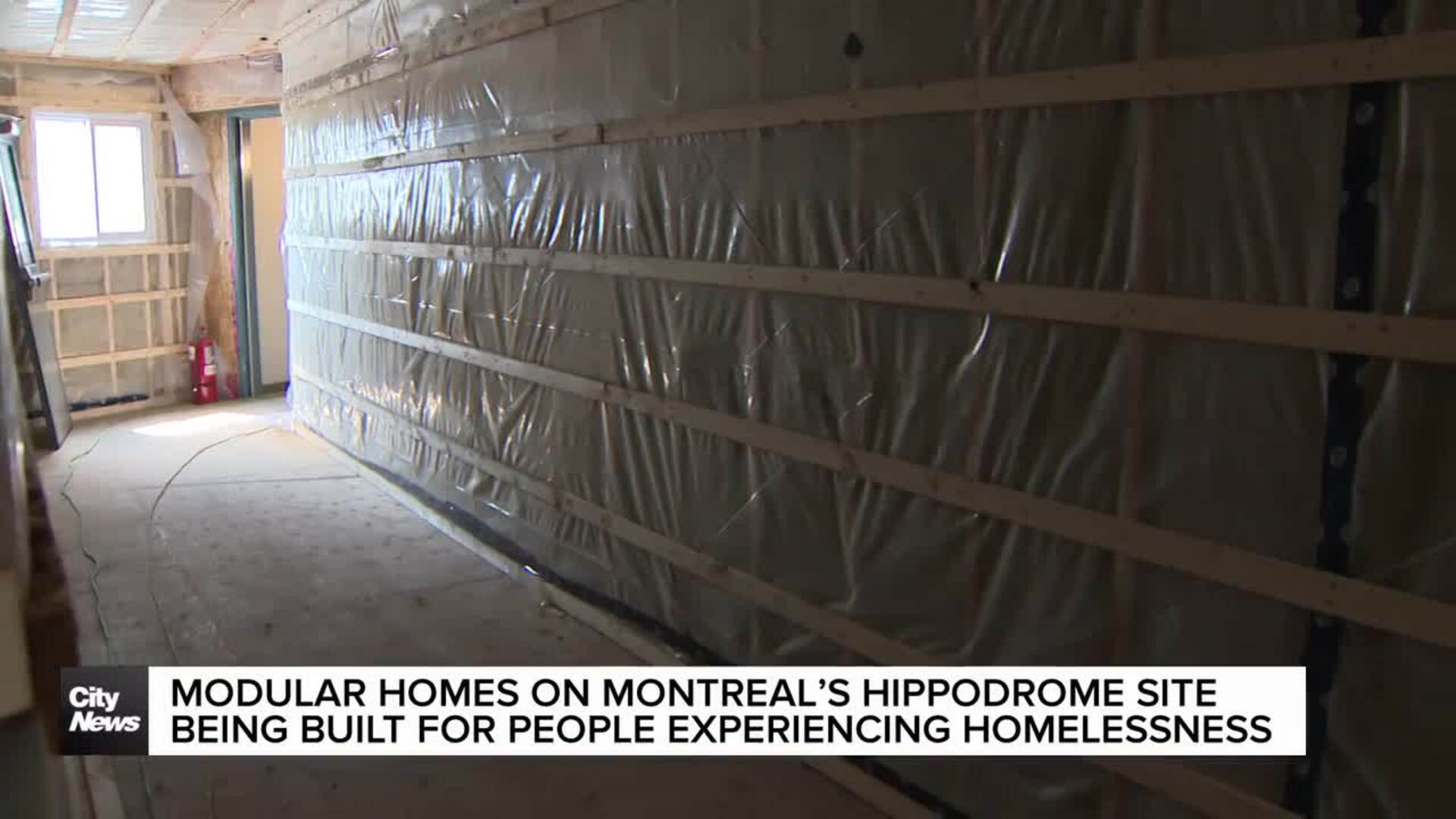 Modular homes on Montreal’s Hippodrome site for unhoused